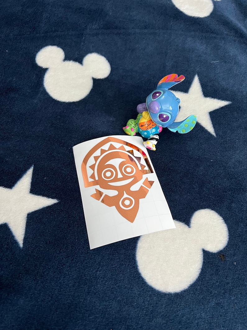 Disney's Polynesian Tiki Vinyl Decal | Disney Decal | Car Window Decal ...