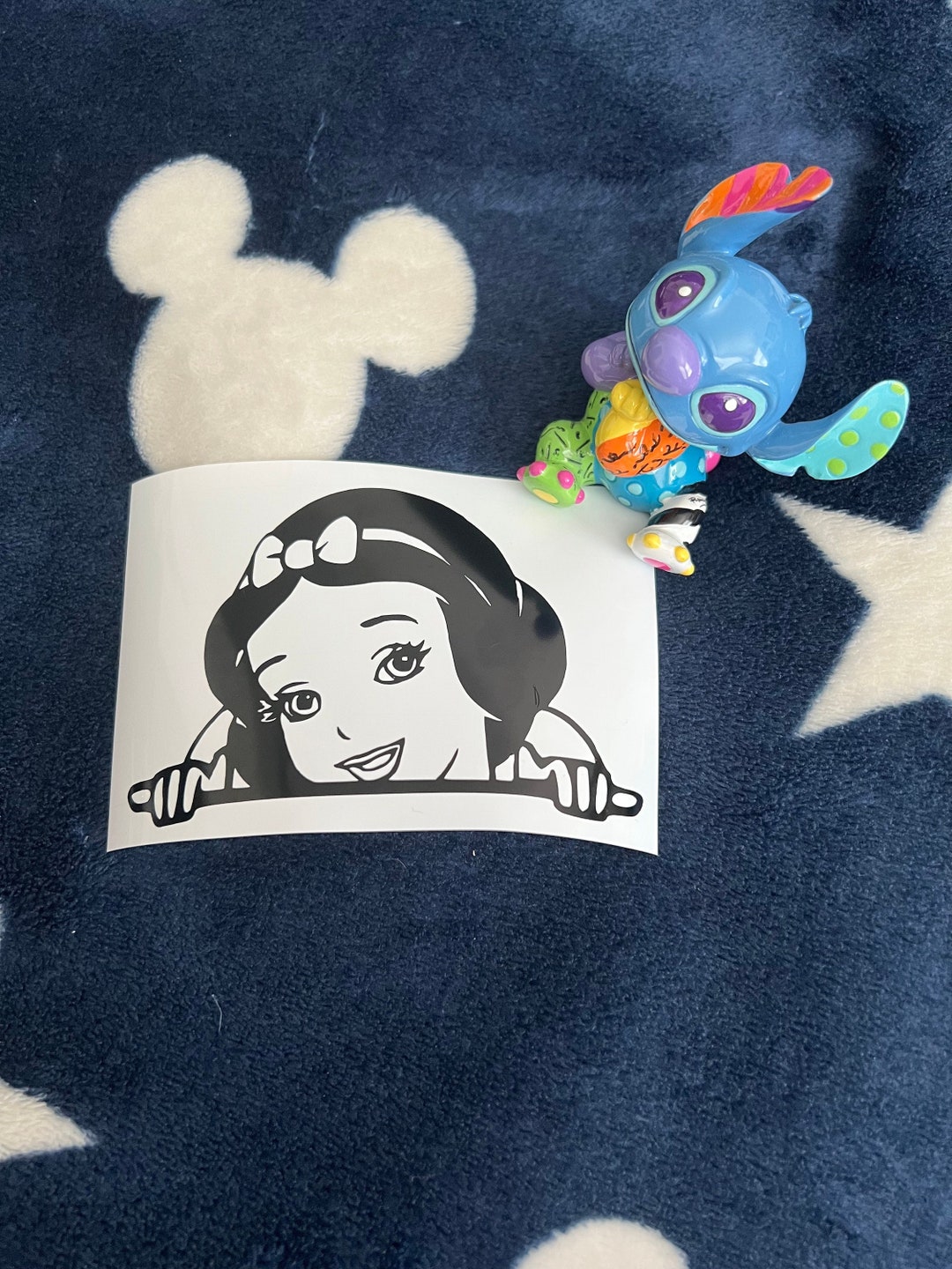 Snow White Peeping Character Vinyl Decal | Disney Decal | Car Window ...