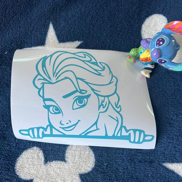 Elsa Window Stickers - Etsy