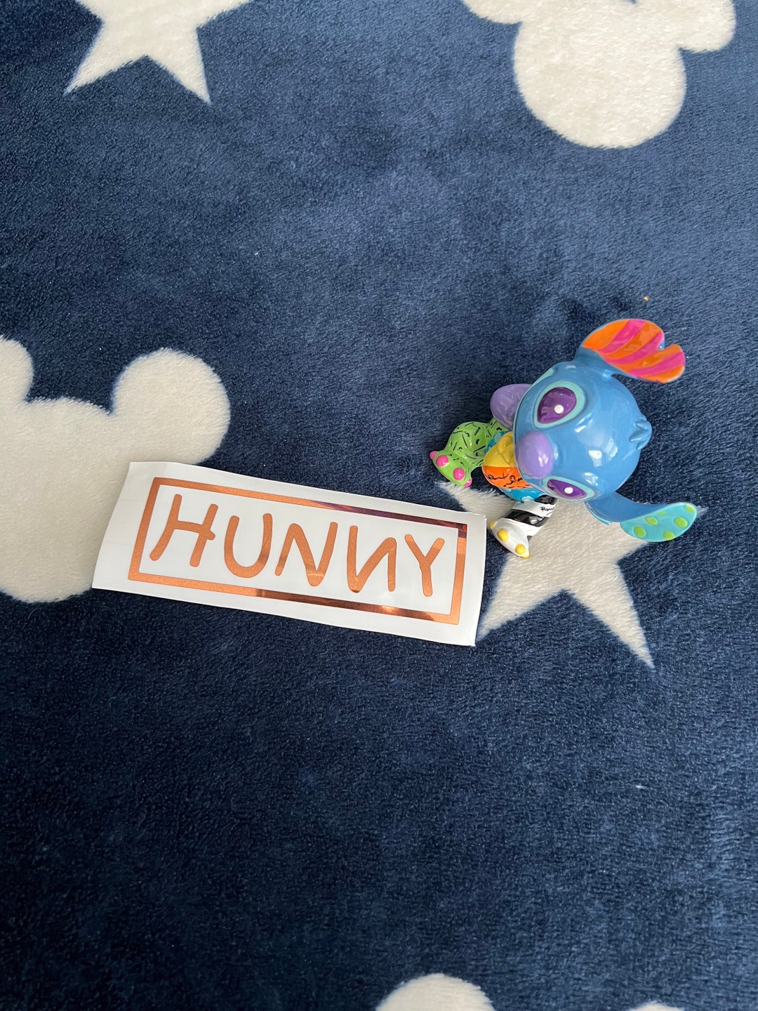 HUNNY in Straight Edged Box Vinyl Decal | Disney Decal | Car Window ...