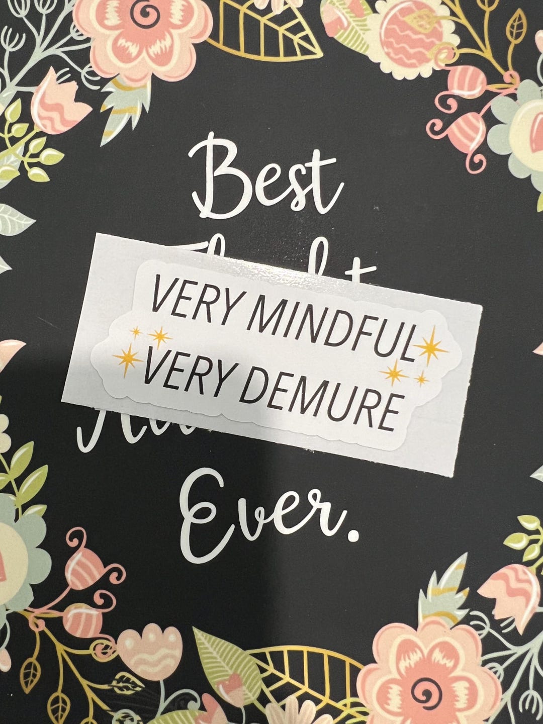 Very Mindful, Very Demure Sticker Flight Attendant Sticker Airline ...