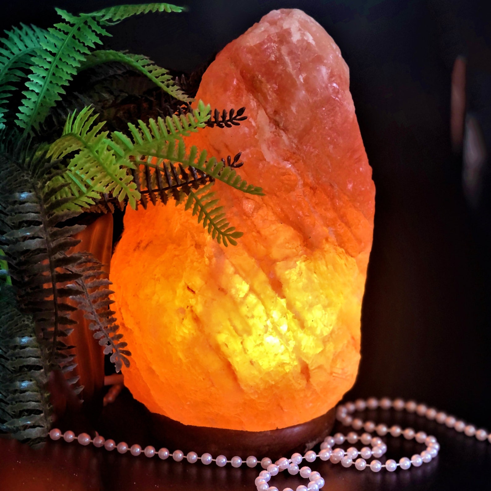 Himalayan Salt Lamp Mountain Shape Natural Himalayan Crystal - Etsy