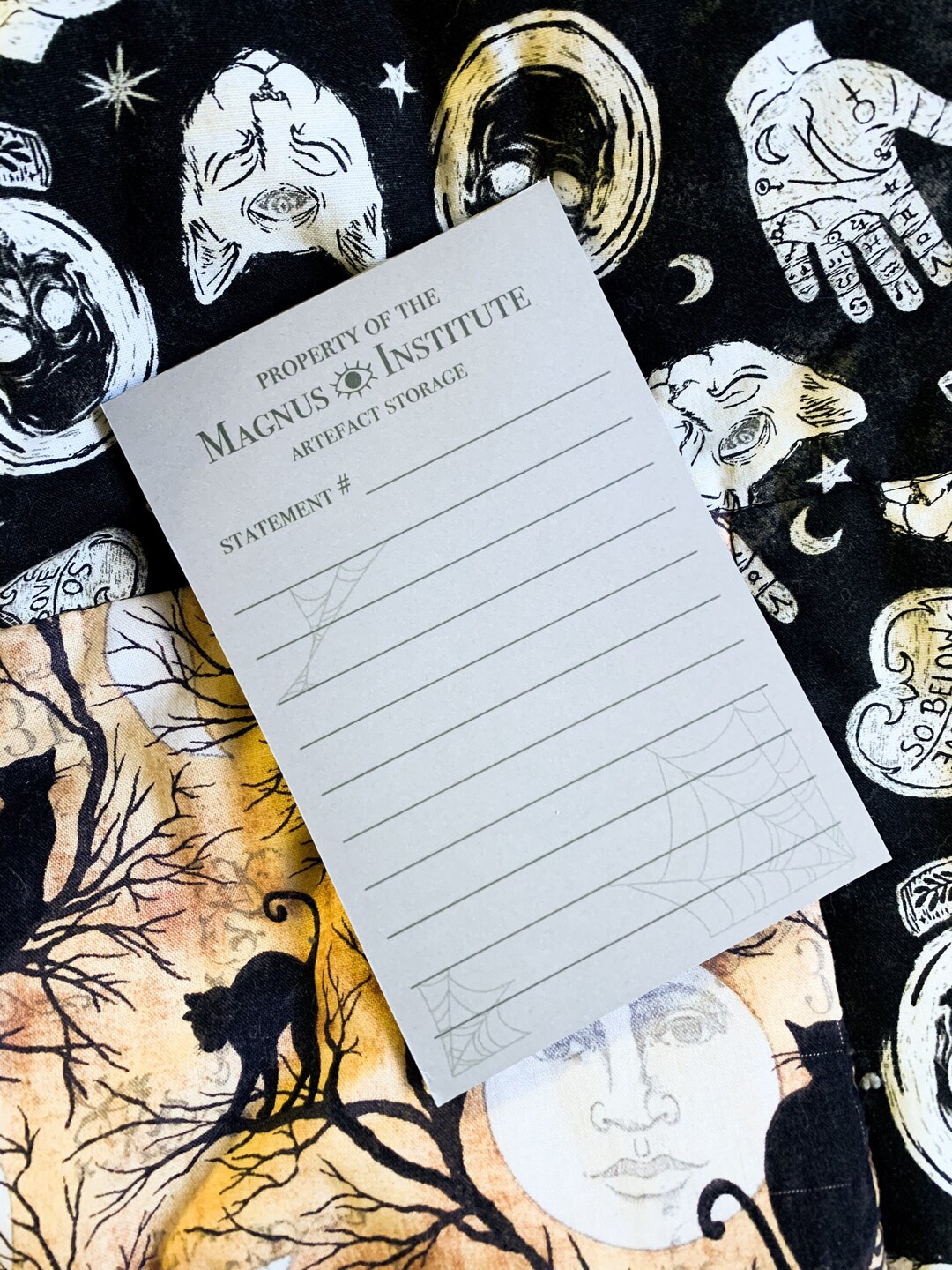 Spooky Archives Notepad - Etsy