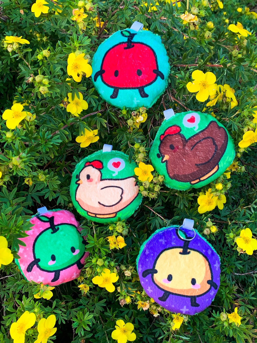 Stardew Valley Plush Keychains - Etsy