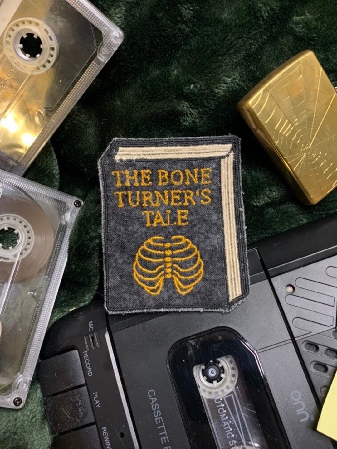 Spooky Archives Bone Turner Patch - Etsy