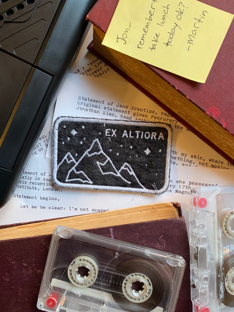 Spooky Archives Ex Altiora Patch - Etsy