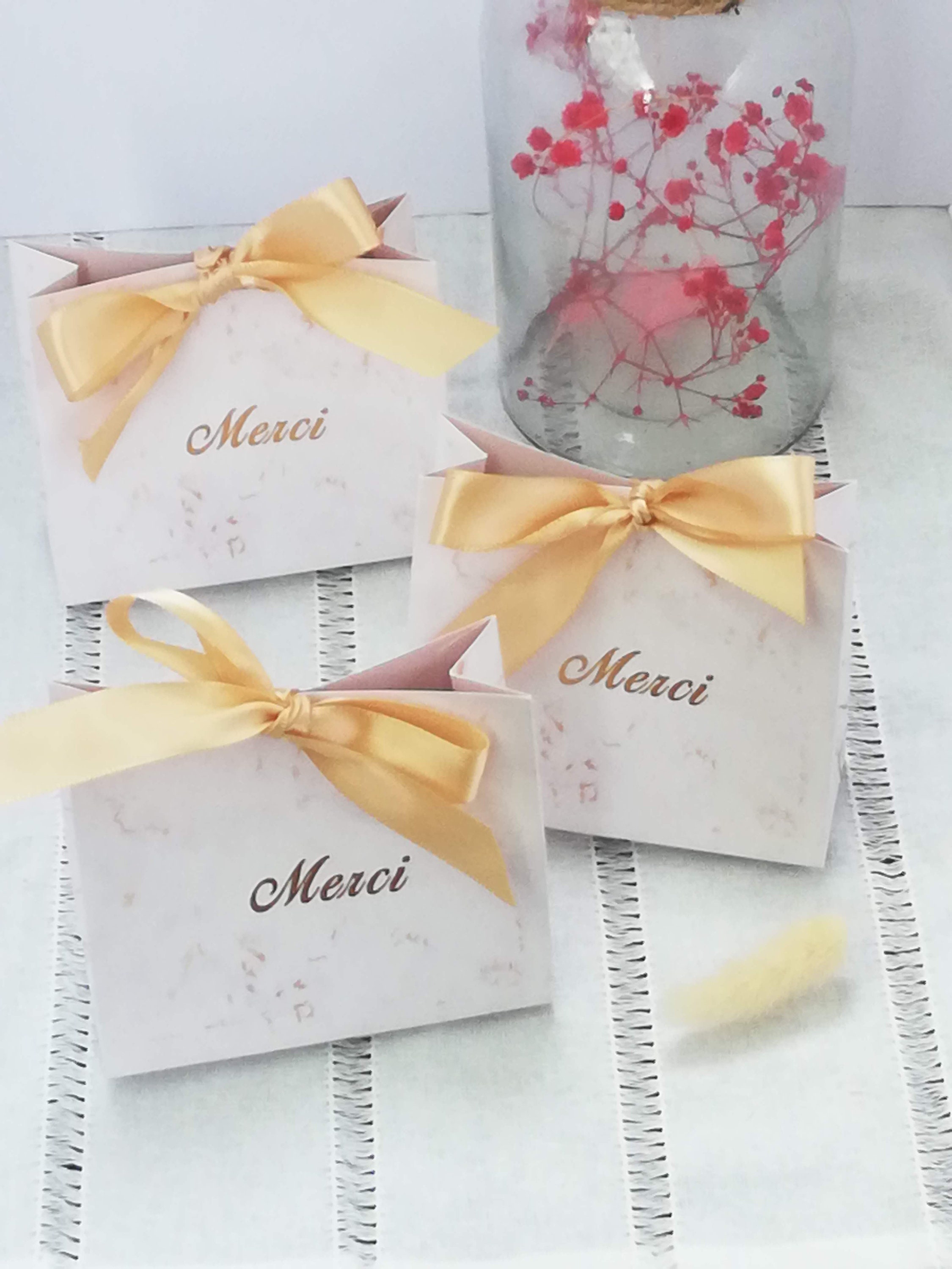 Small Wedding Welcome Bags merci, Small Favor Bags for Guests, Wedding ...