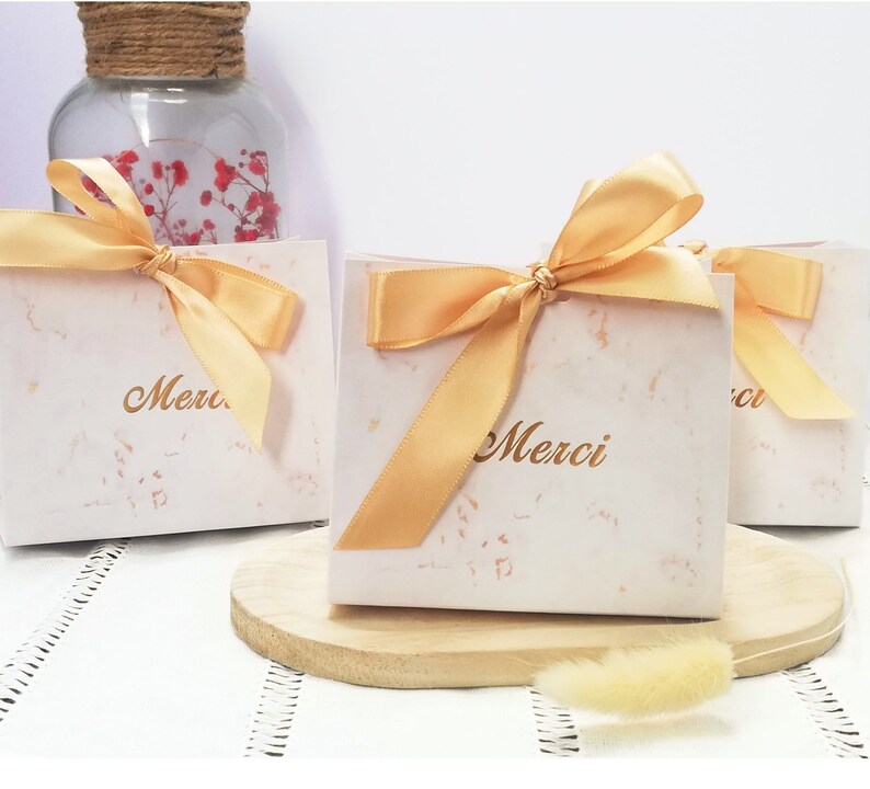 Small Wedding Welcome Bags merci, Small Favor Bags for Guests, Wedding ...
