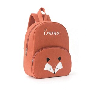 Sac à Dos Personnalisé En Velours Côtelé, Sac école Enfants Avec Prénom ...