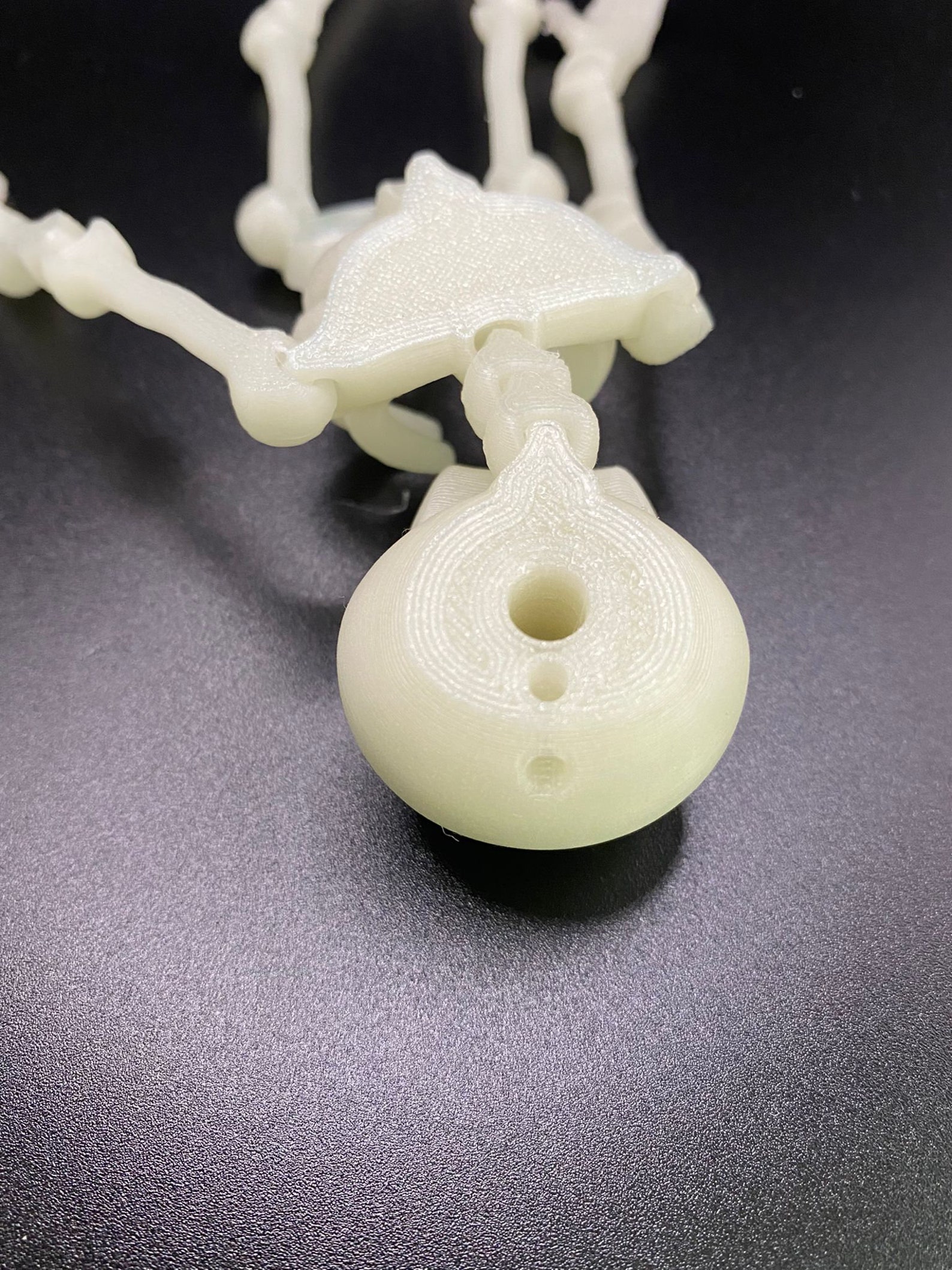 Flexi Skeleton | Hanging Skeleton | Glow in the Dark | Funny ...