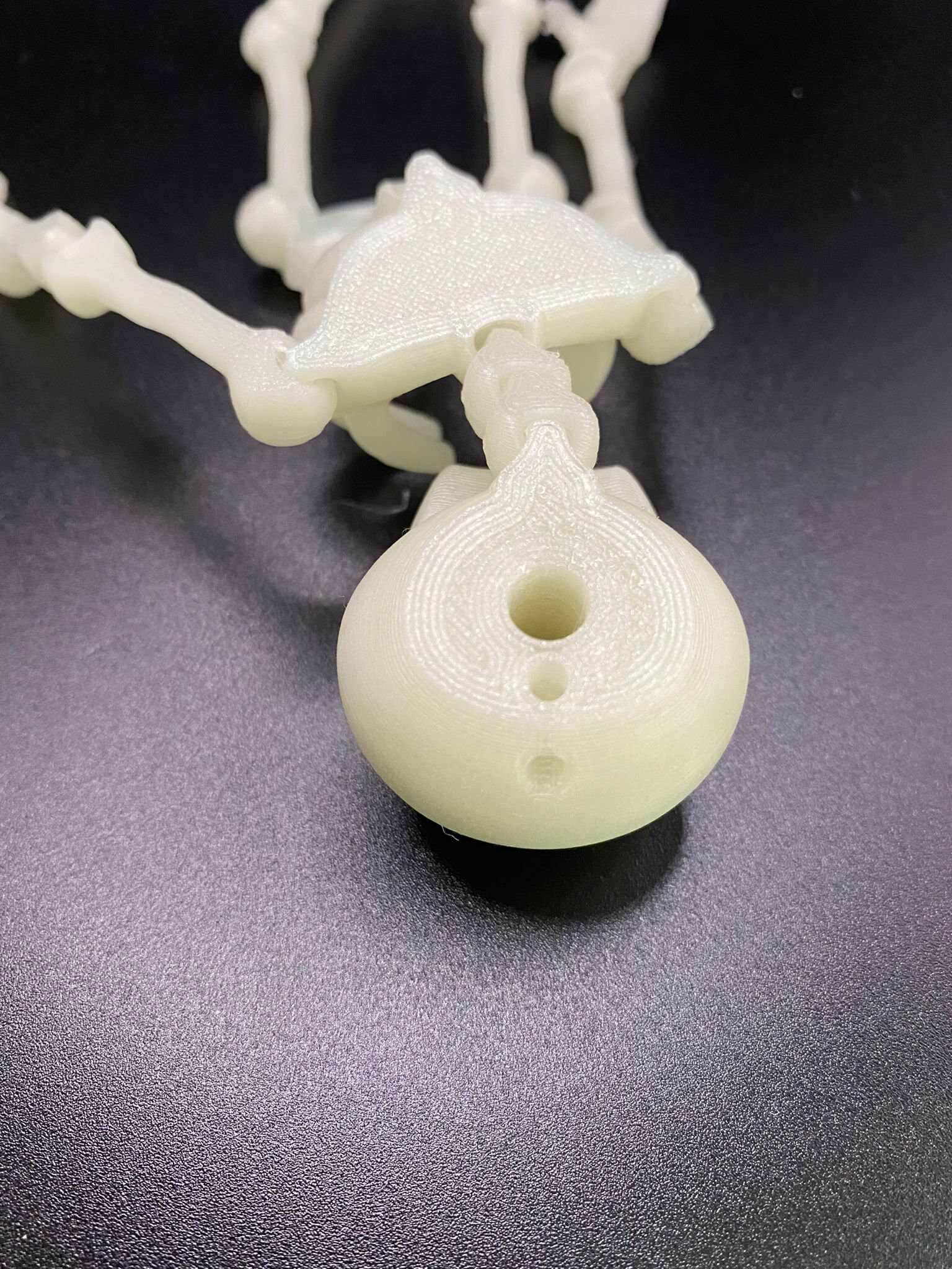 Flexi Skeleton | Hanging Skeleton | Glow in the Dark | Funny ...