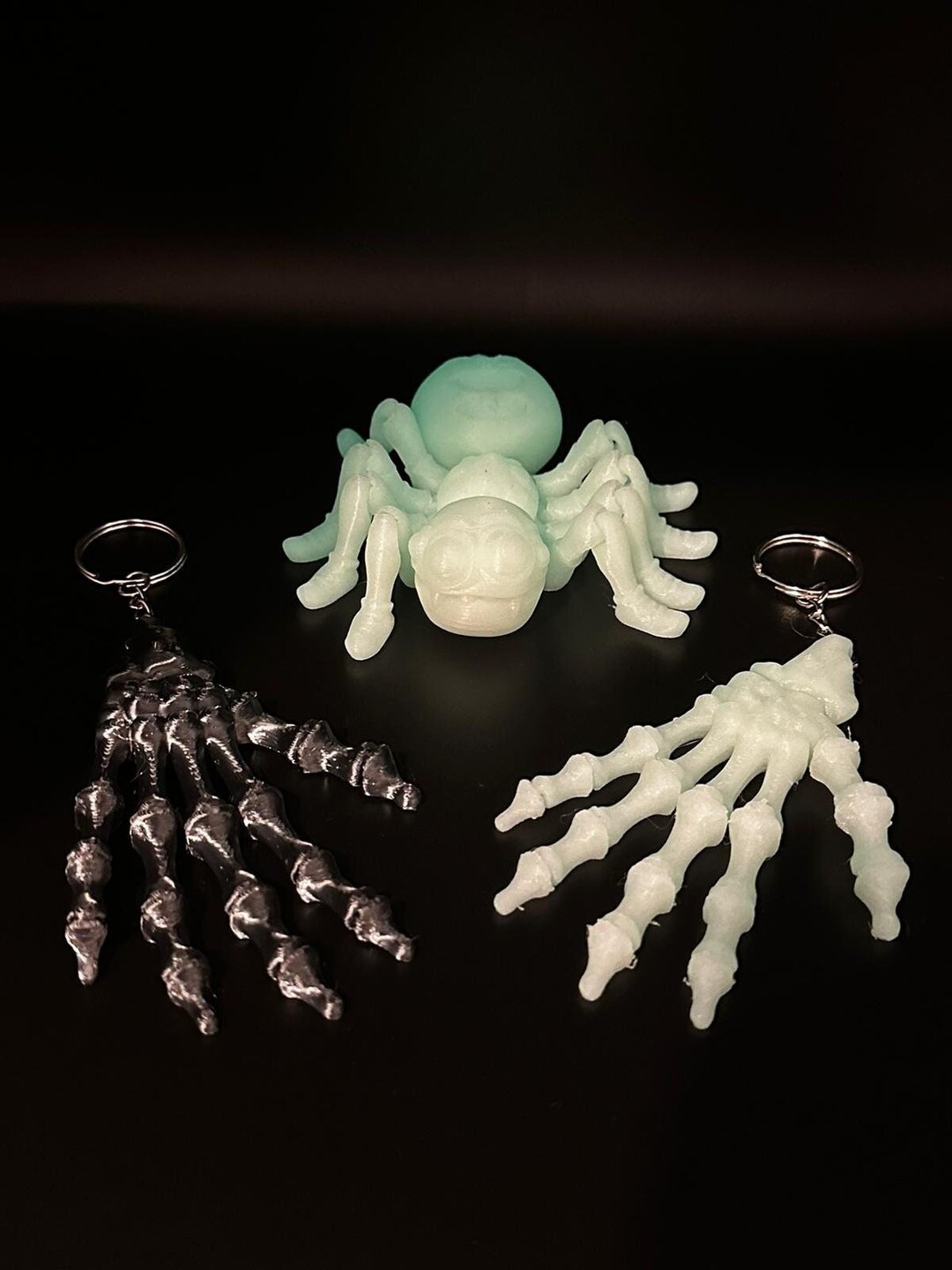 Skeleton Hand Keychain Skeleton Hand Decoration Articulated Hand ...