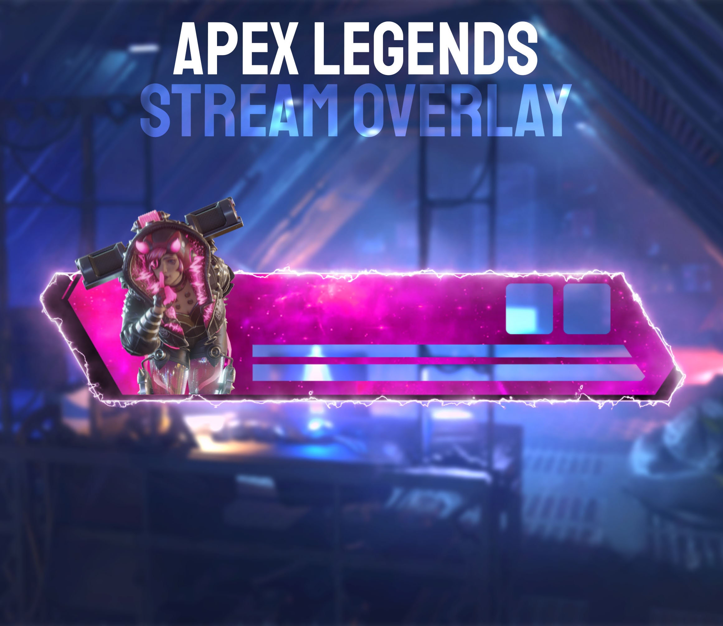 Animated WATTSON Stream Overlay Package HD Apex Legends Stream Package ...