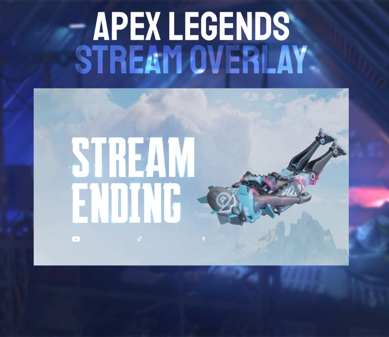Animated OCTANE Stream Overlay Package HD Apex Legends Stream Package ...