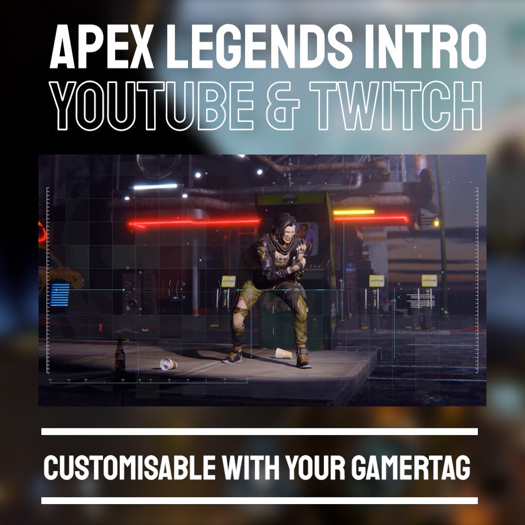Animated Customisable WRAITH Intro | Apex Legends Video Intro for Twitch, Youtube and Tiktok ...