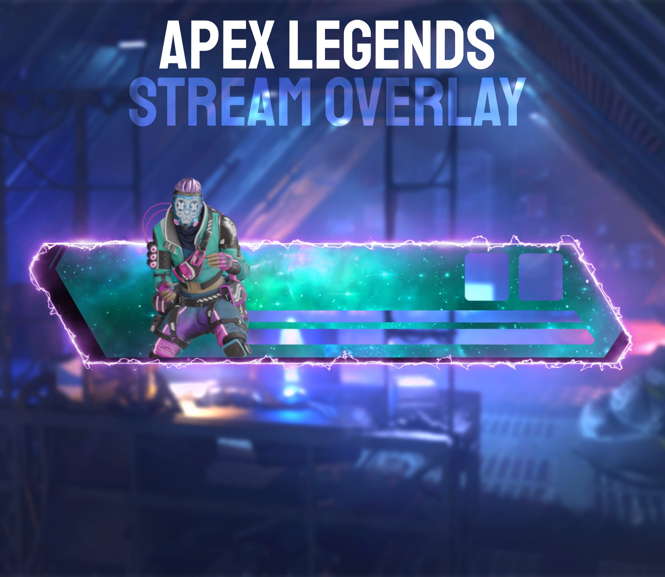 Animated OCTANE Stream Overlay Package HD Apex Legends Stream Package ...