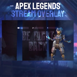 Animated WRAITH Stream Overlay Package HD | Apex Legends Stream Package ...