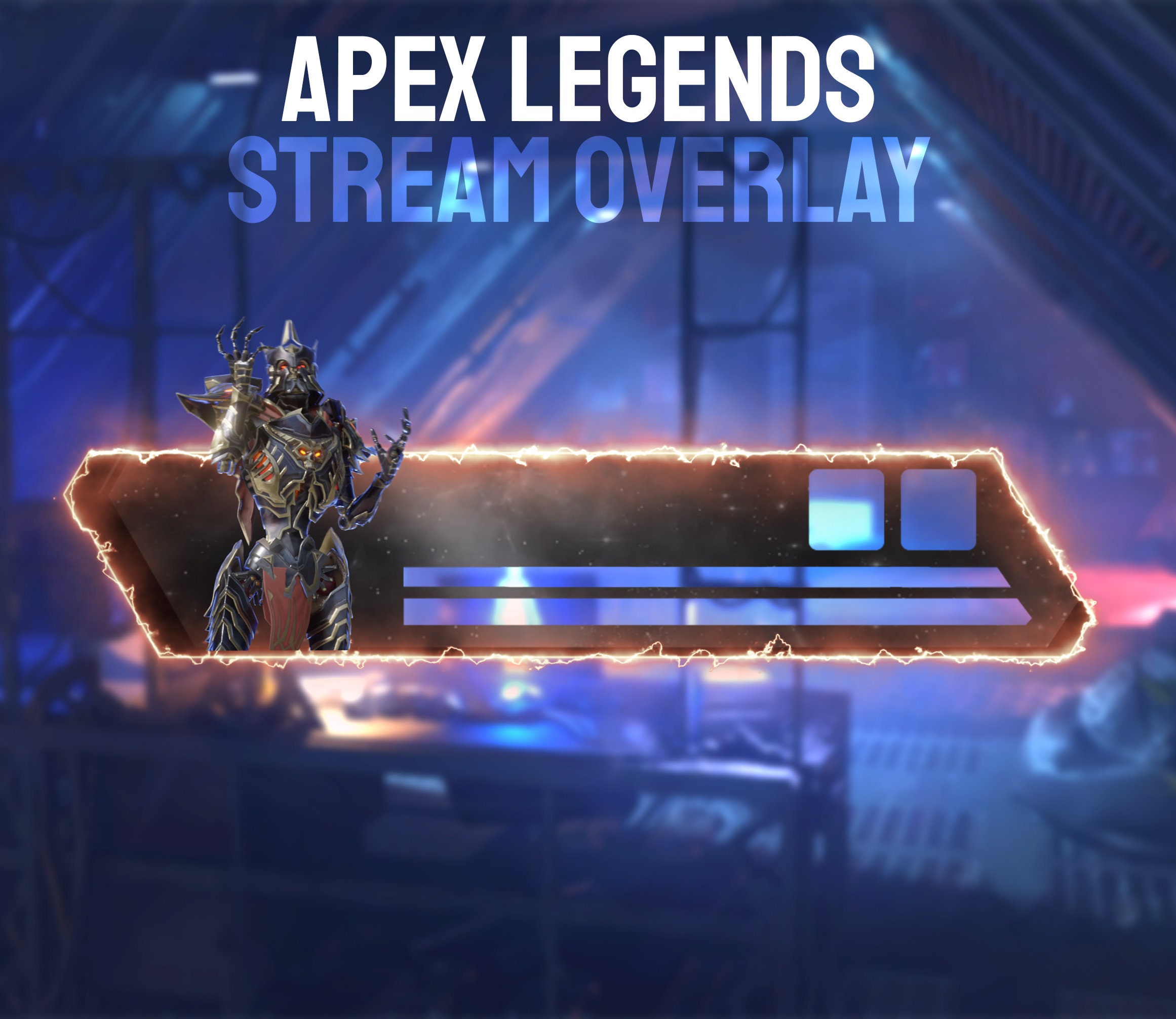 Animated REVENANT Stream Overlay Package HD | Apex Legends Stream ...