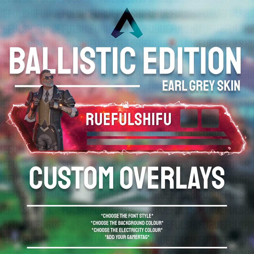 Animated Customisable BALLISTIC Health Bar Overlay for Streaming on ...