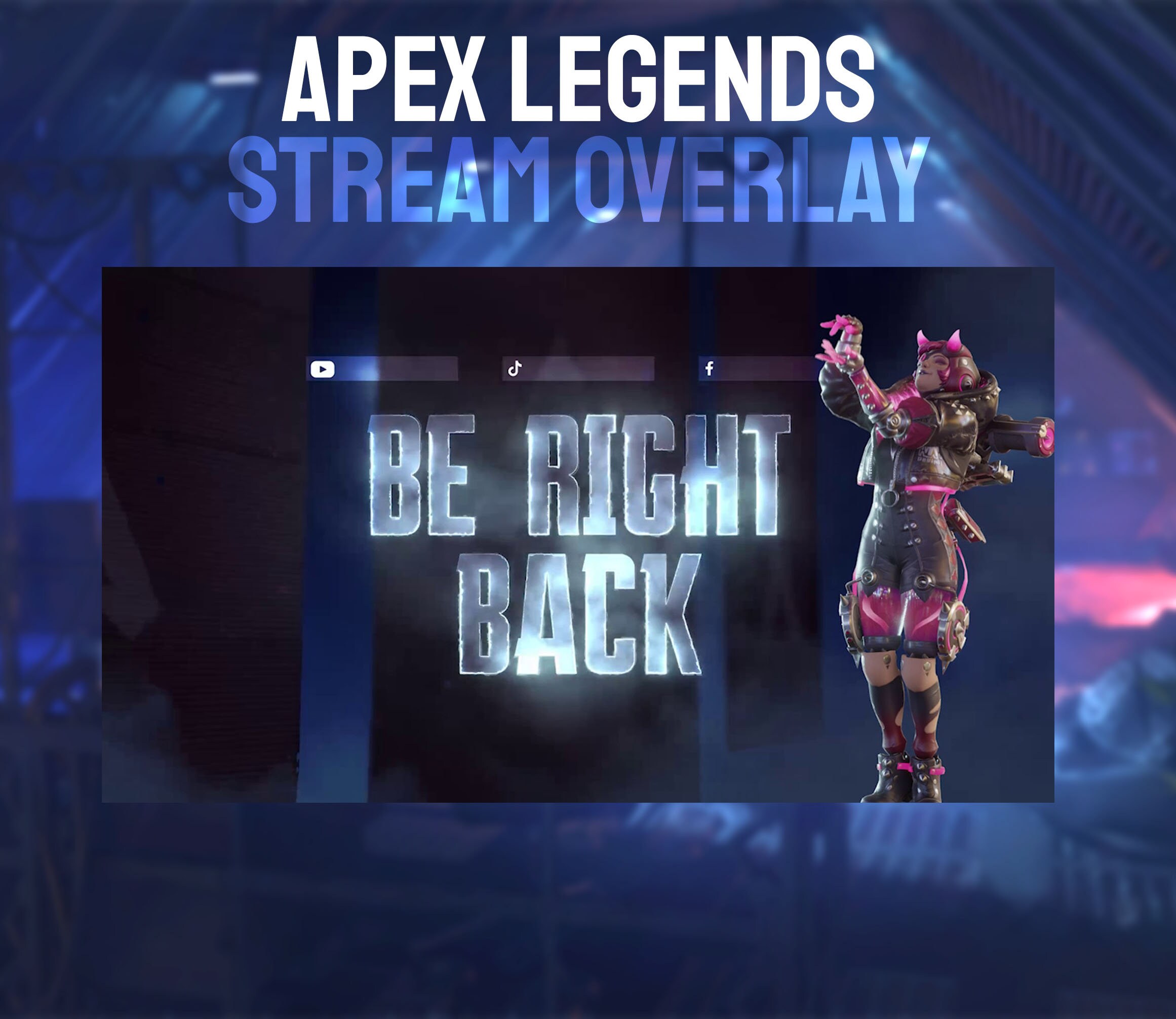 Animated WATTSON Stream Overlay Package HD Apex Legends Stream Package ...