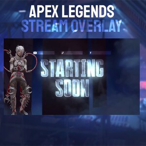 Animated CATALYST Stream Overlay Package HD | Apex Legends Stream ...