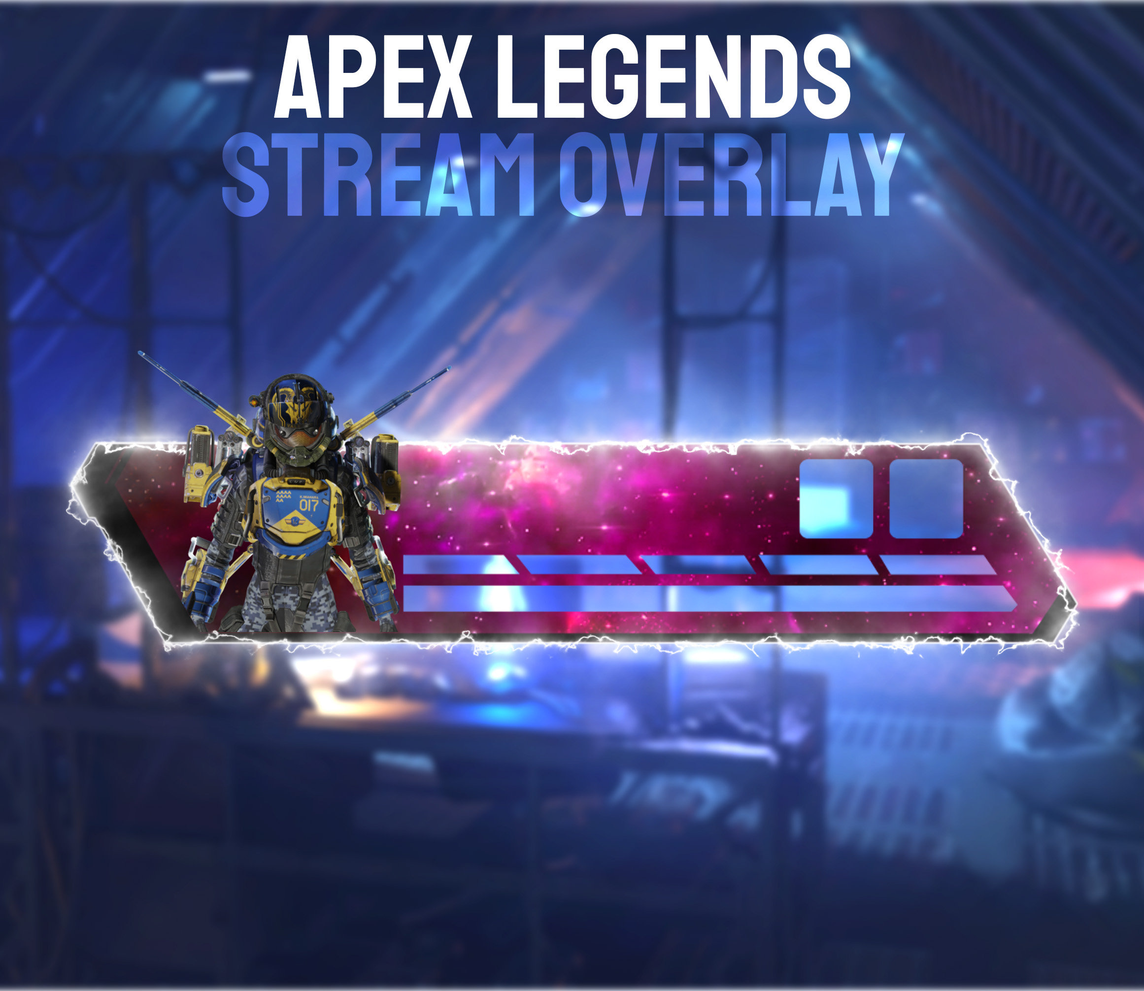 Animated VALKYRIE Stream Overlay Package HD | Apex Legends Stream ...