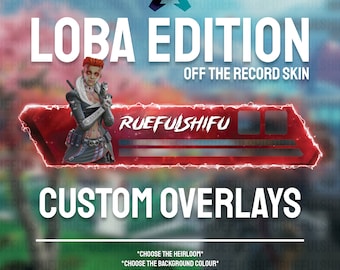 Animated Customisable LIFELINE Banner Apex Legends Health - Etsy