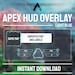Animated Customisable ASH Banner Apex Legends Health Bar Overlay for ...