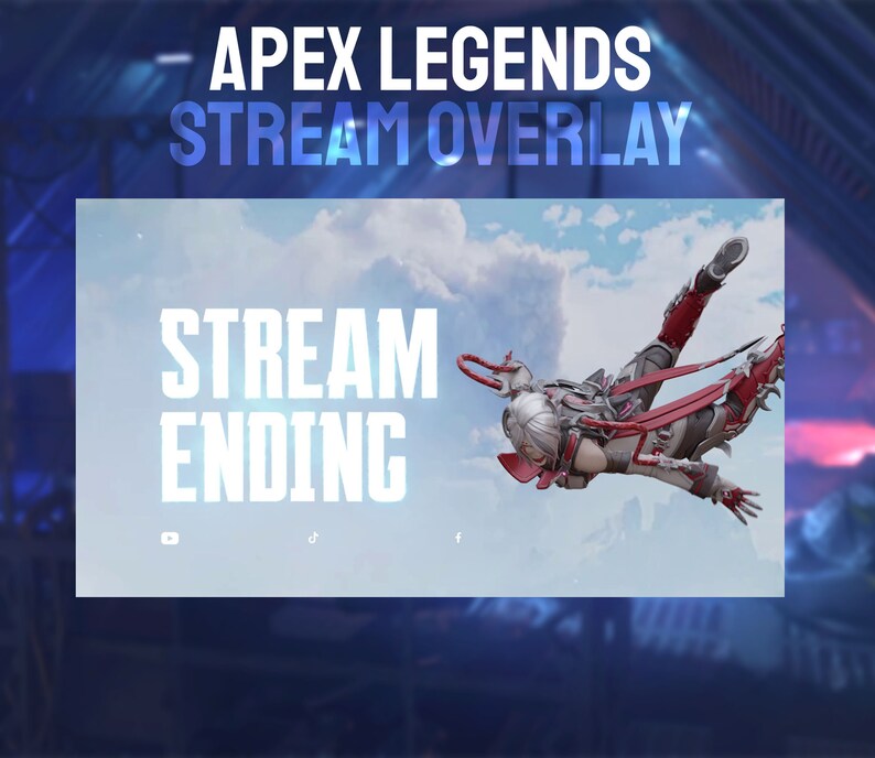 Animated CATALYST Stream Overlay Package HD | Apex Legends Stream ...