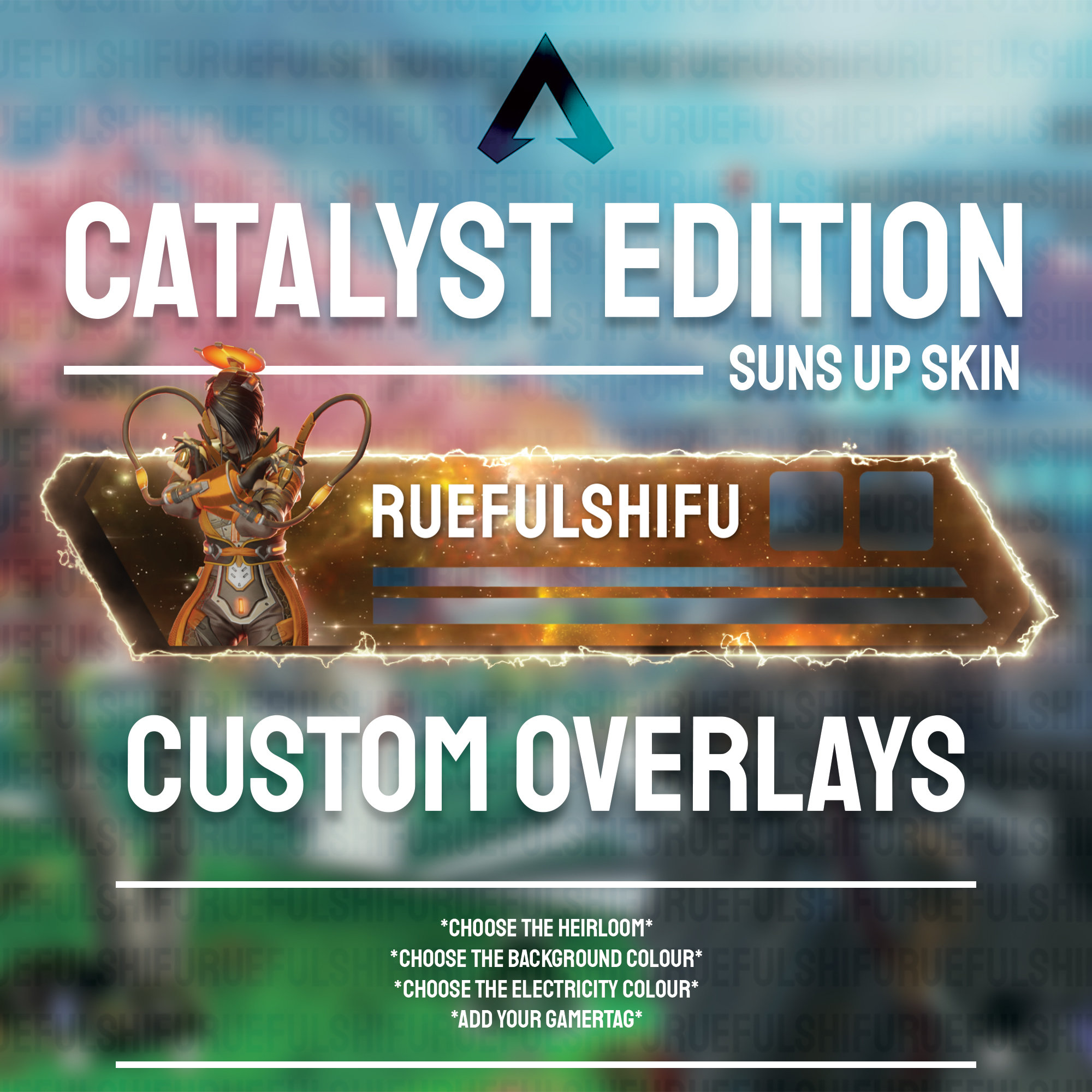 Animated Customisable CATALYST Health Bar Overlay for Streaming on ...