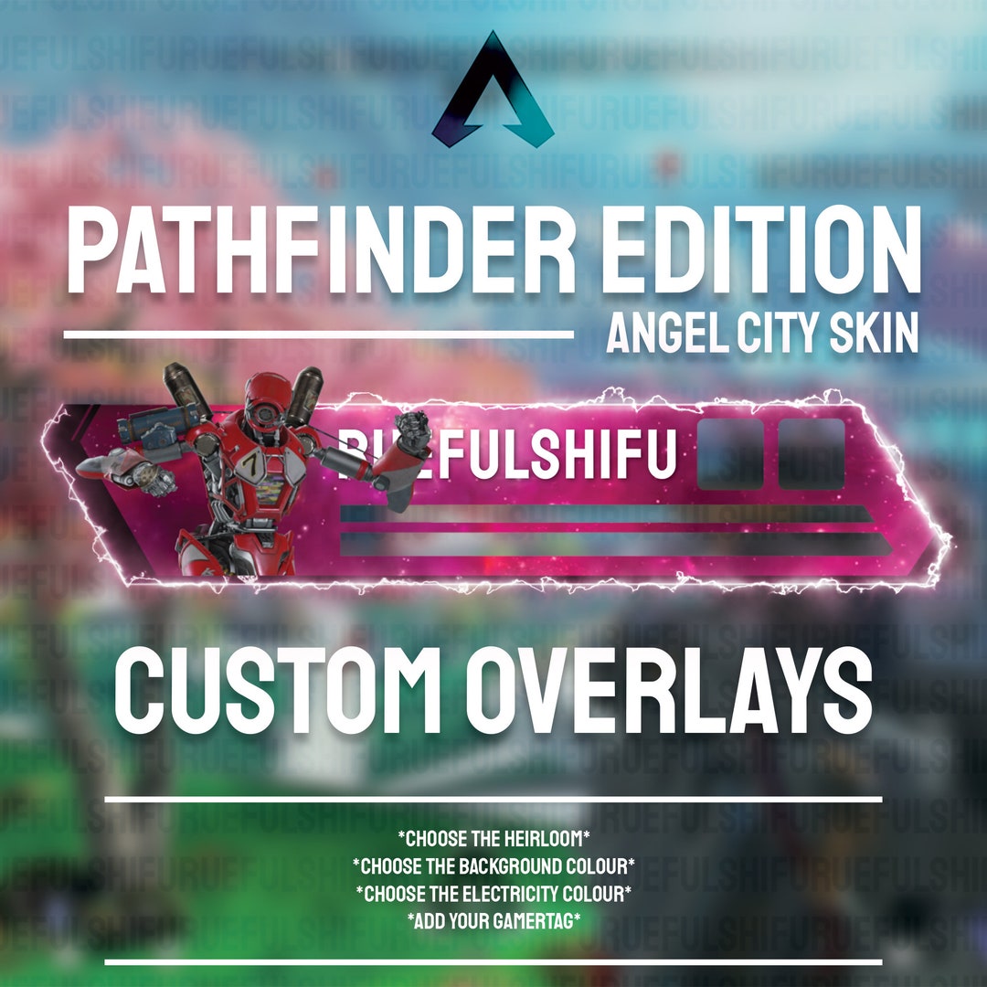 Animated Customisable PATHFINDER Banner | Apex Legends Health Bar ...