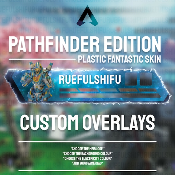 Animated Customisable PATHFINDER Banner Apex Legends Health - Etsy