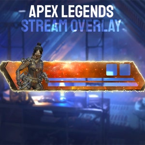 Animated WRAITH Stream Overlay Package HD | Apex Legends Stream Package ...