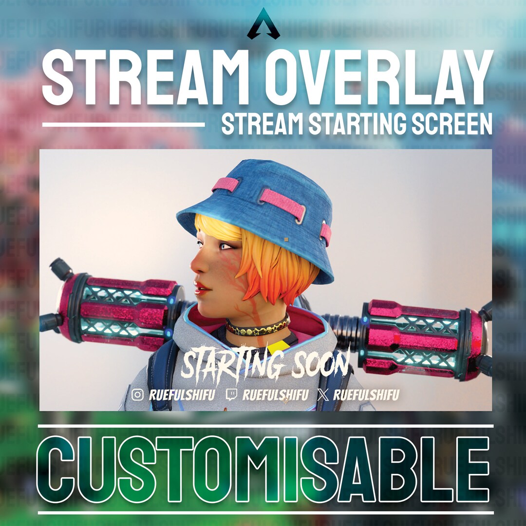 Wattson Starting Soon Stream Screen (LOOPING) | Apex Legends Stream ...