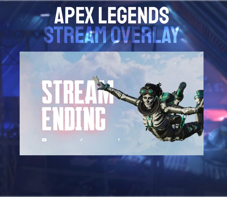 Animated HORIZON Stream Overlay Package HD Apex Legends Stream Package ...