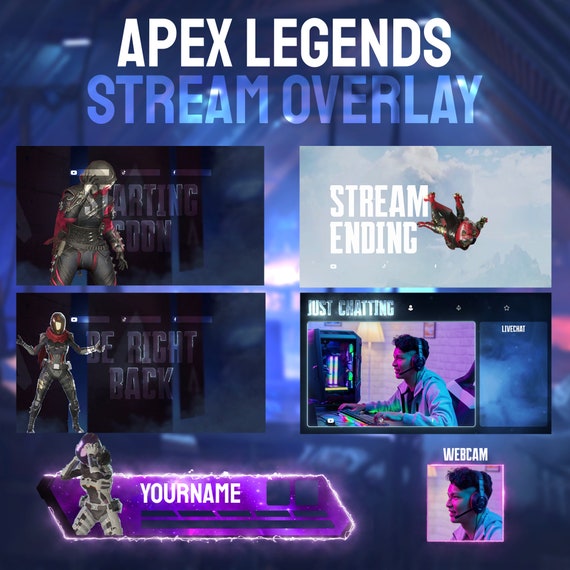 Animated WRAITH Stream Overlay Package HD Apex Legends - Etsy Australia