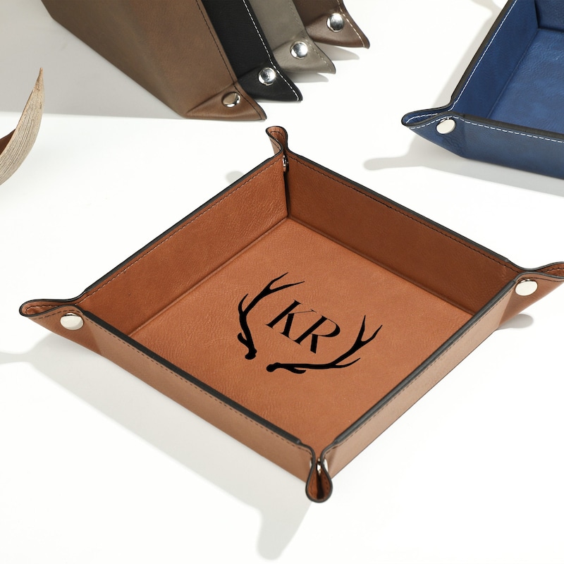 Leather Valet Tray - Etsy