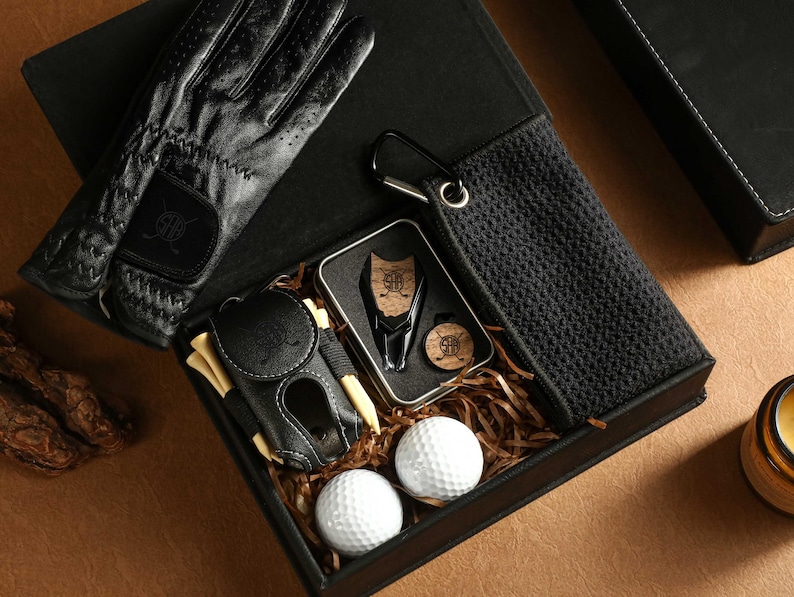 Personalized Golf Gift Set, Gift Set for Golfer, Golf Balls, Golf Bag ...