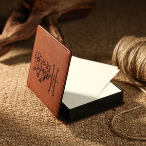 Personalized Sticky Notes Organizer, Custom Post It Note Holder, Mini ...