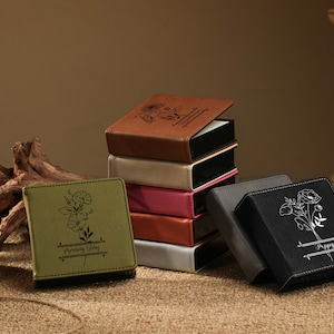 Personalized Sticky Notes Organizer, Custom Post It Note Holder, Mini ...