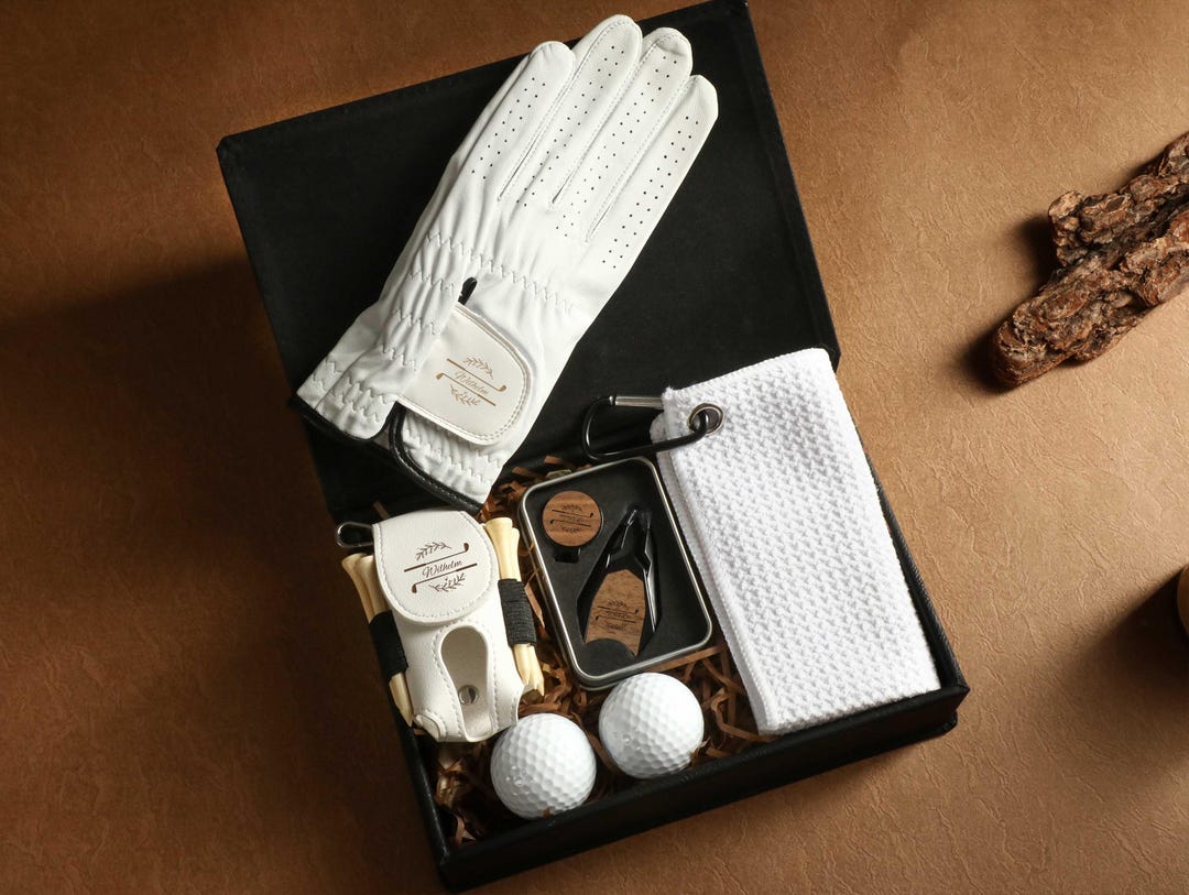 Personalized Golf Gift Set, Gift Set for Golfer, Golf Balls, Golf Bag ...