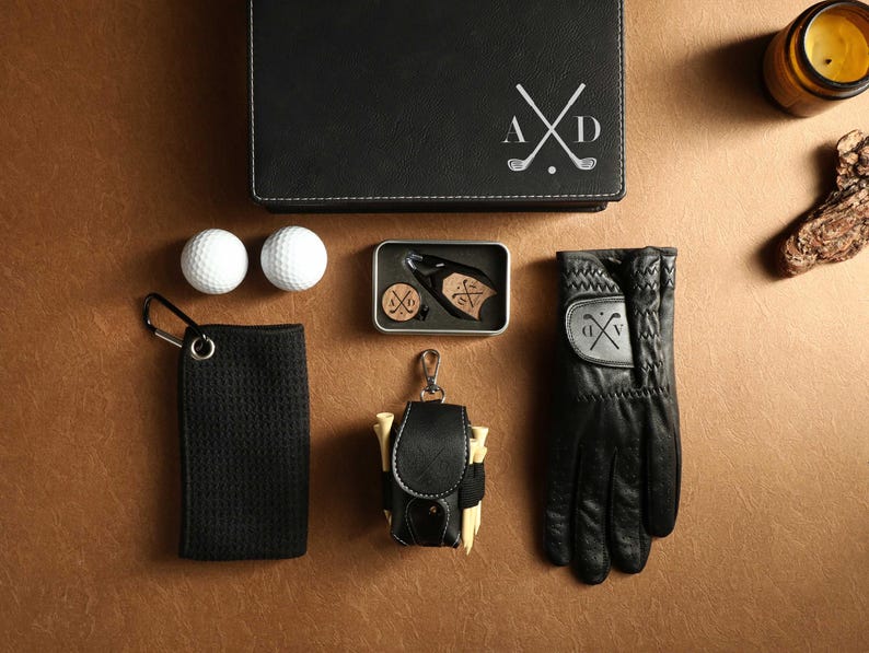 Personalized Golf Gift Set, Gift Set for Golfer, Golf Balls, Golf Bag ...