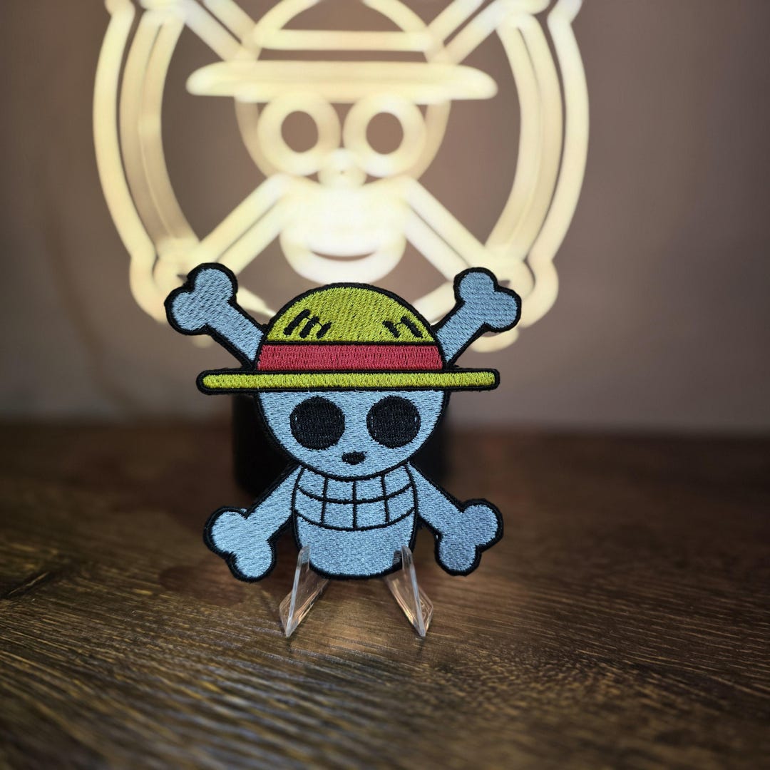One Piece | Straw Hat Jolly Roger Patch - Etsy Australia