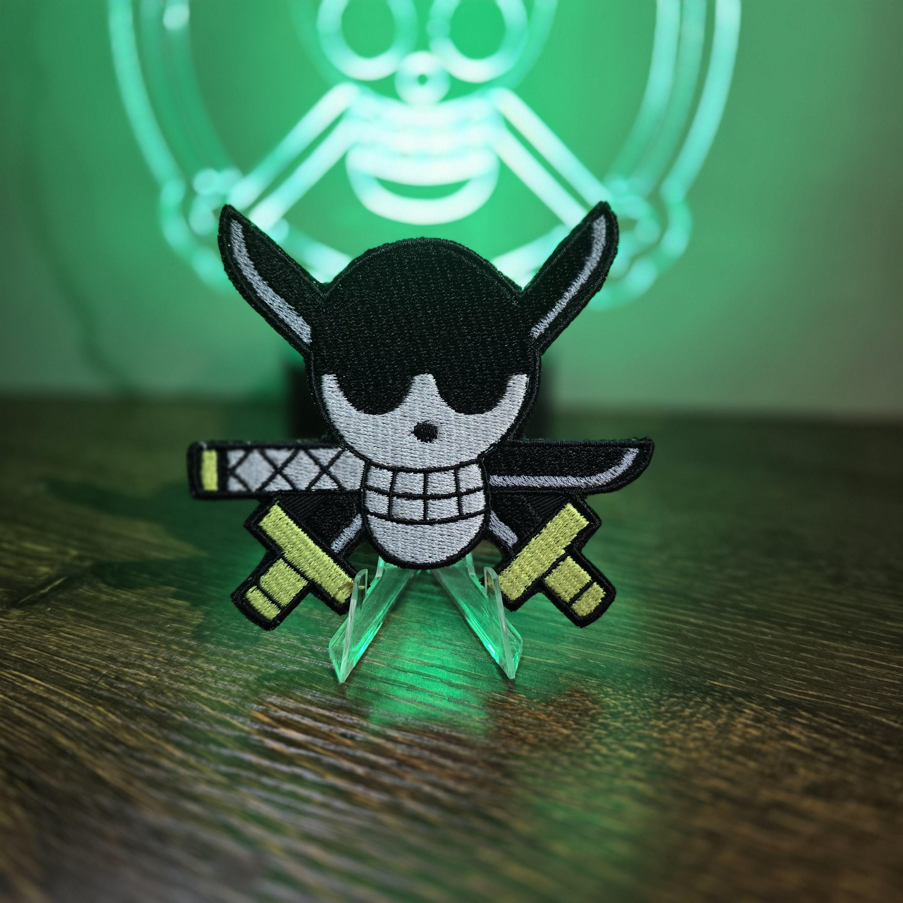 One Piece | Zoro Jolly Roger Patch - Etsy