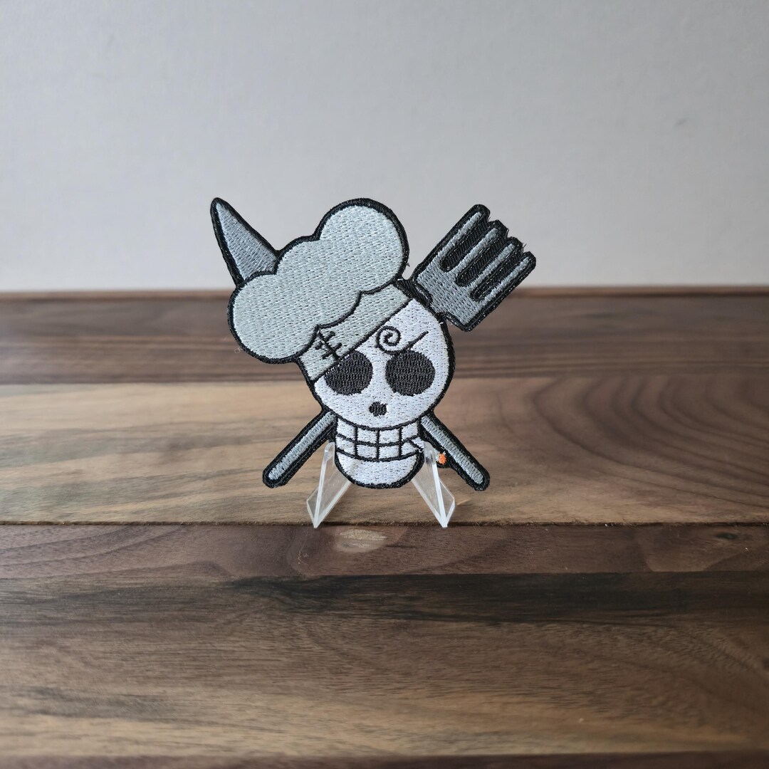 One Piece | Sanji Jolly Roger Patch - Etsy