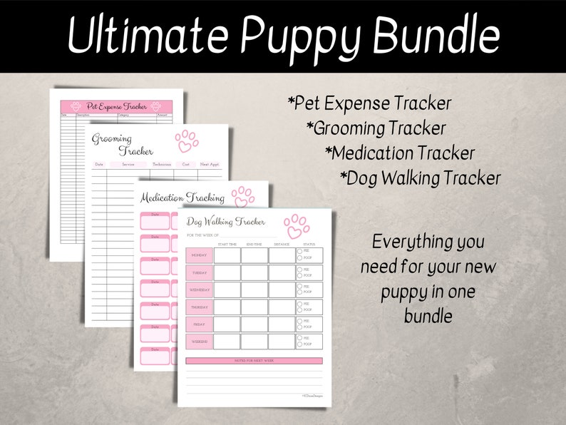 Ultimate Puppy Forms Bundle | Instant Download | Printable PDF - Etsy