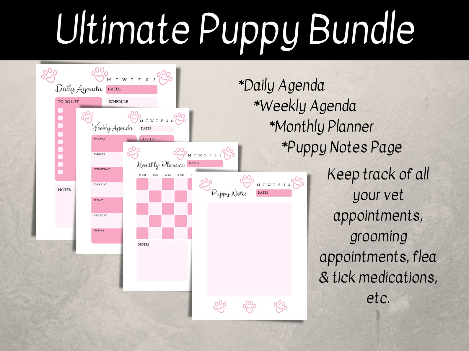 Ultimate Puppy Forms Bundle | Instant Download | Printable PDF - Etsy