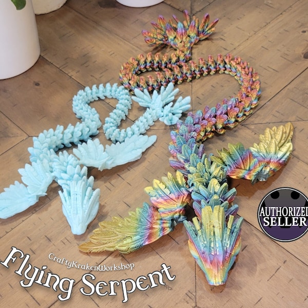Winged Serpent - Etsy