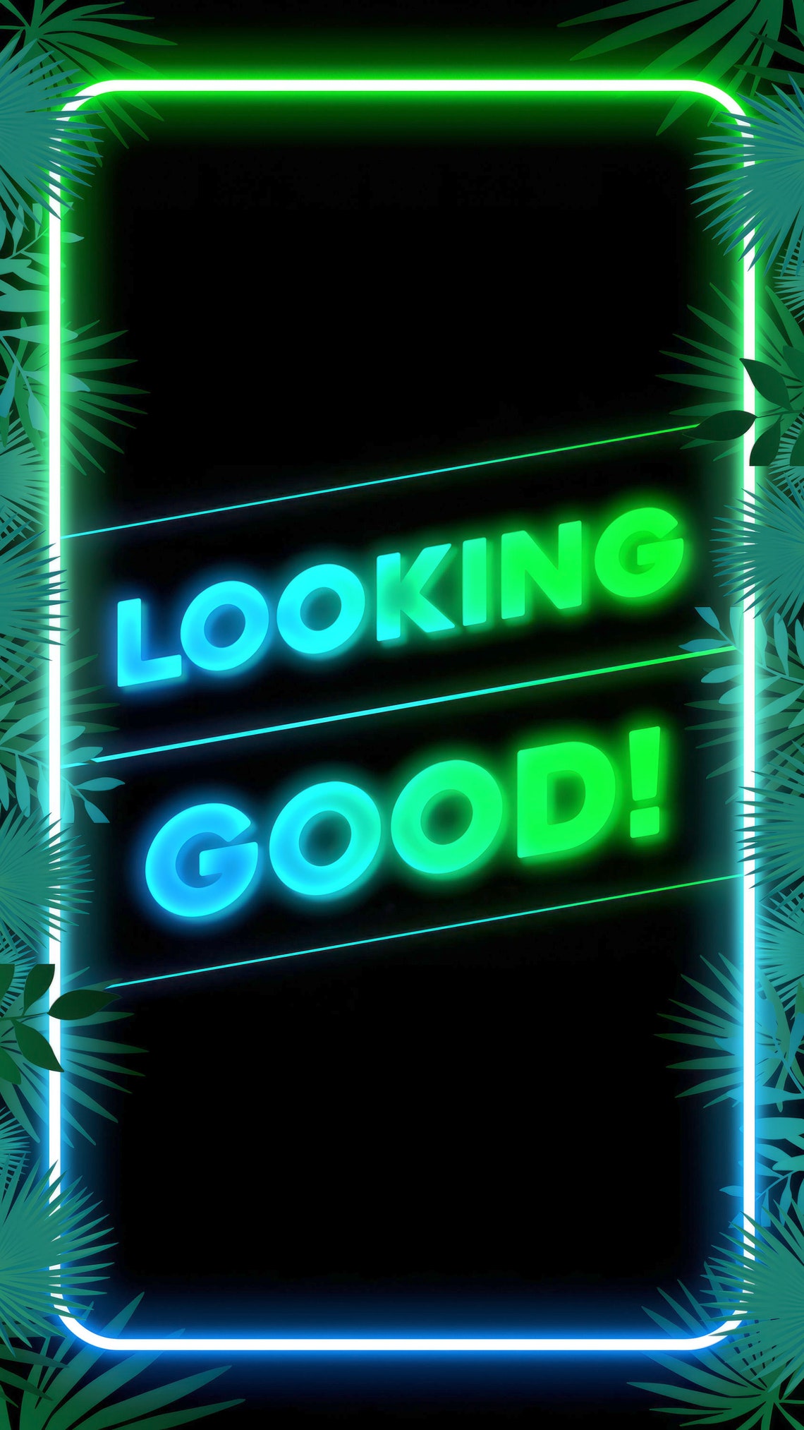 Neon 4 Photo Booth Animation Pack | Portrait Vertical | Magic Mirror ...