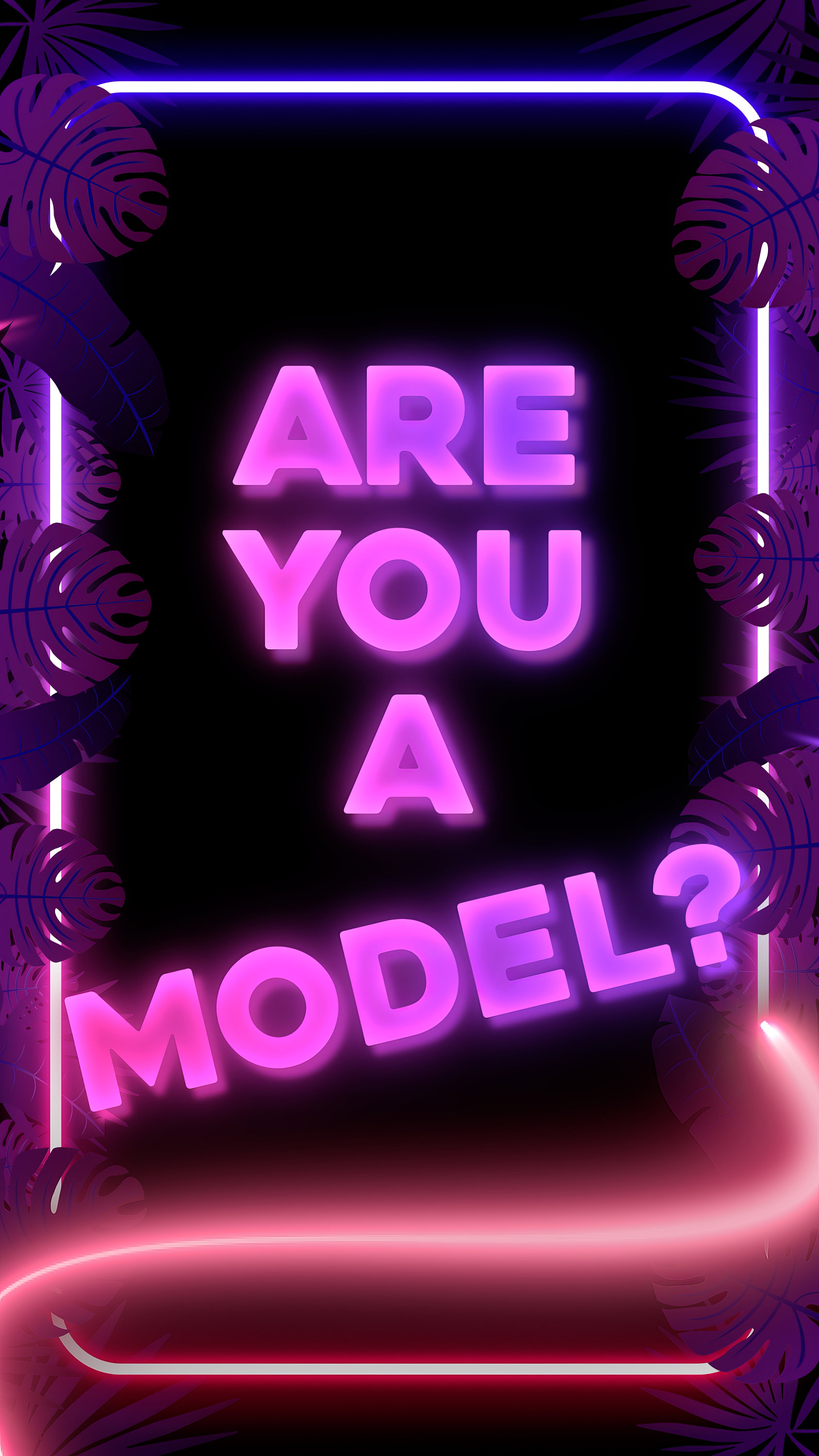 Neon 4 Photo Booth Animation Pack | Portrait Vertical | Magic Mirror ...